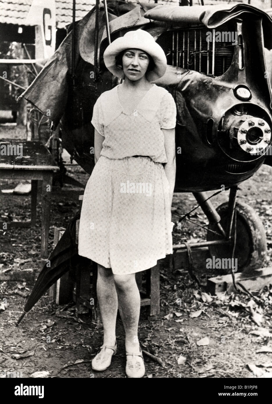 AMY JOHNSON UK aviator about 1930 Stock Photo - Alamy
