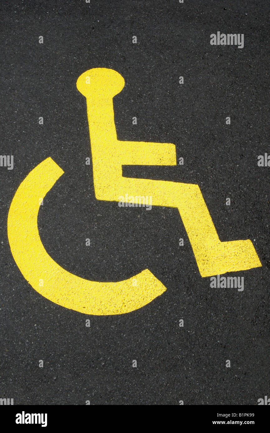 Disabled Driver Signs Stock Photos & Disabled Driver Signs Stock Images ...