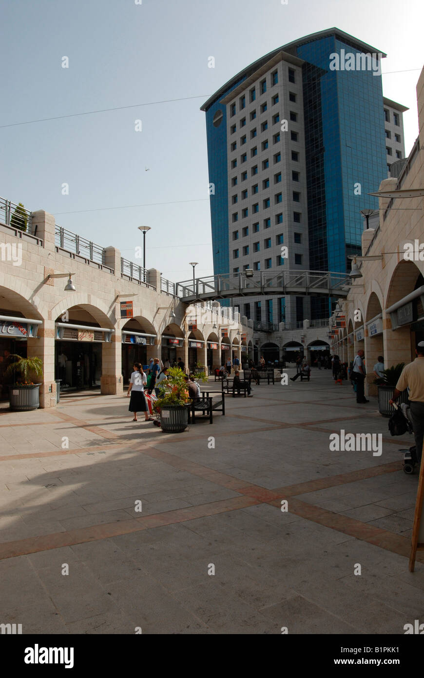 Israel Herzliya Shopping Mall Stock Photo - Alamy