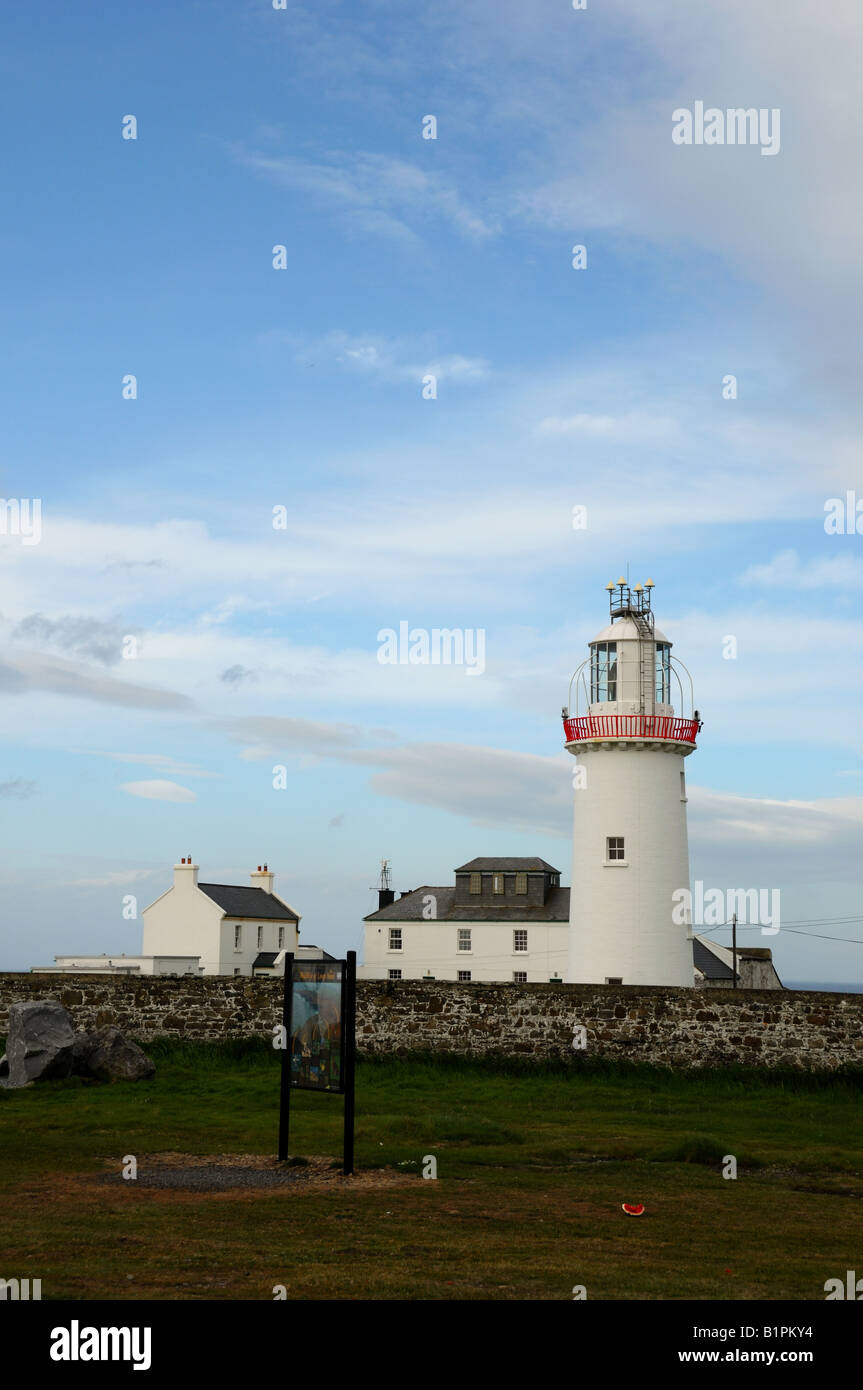 Lighthouse at the loophead. County Clare, Ireland Stock Photo - Alamy