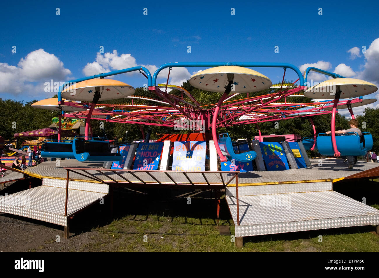 A fairground ride Stock Photo - Alamy