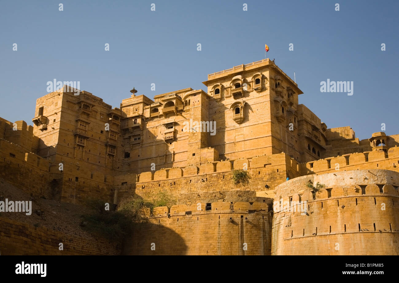 India Rajasthan Jaisalmer Fort medieval sandstone fort 2008 Stock Photo ...