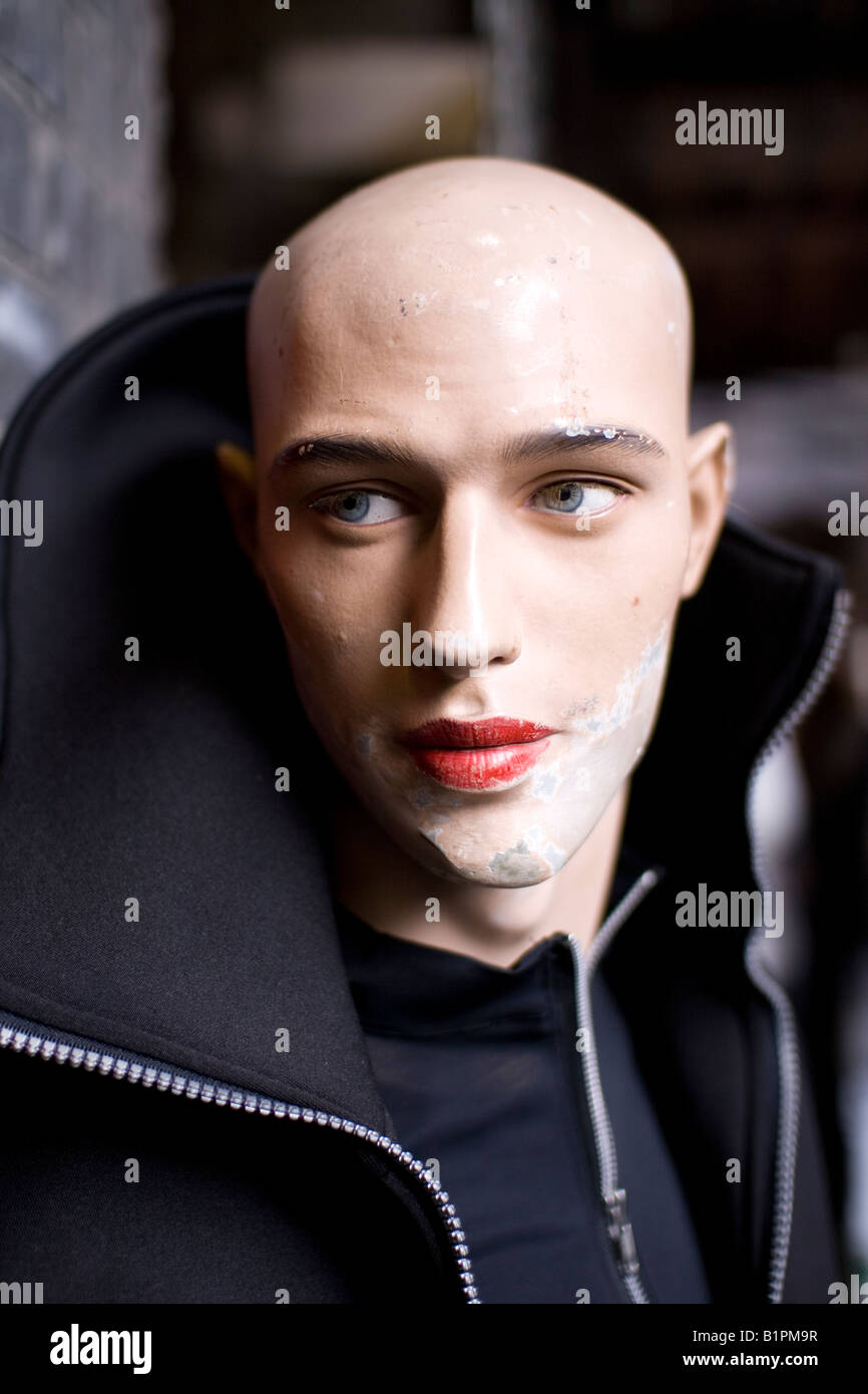 Bald goth man hi-res stock photography and images - Alamy