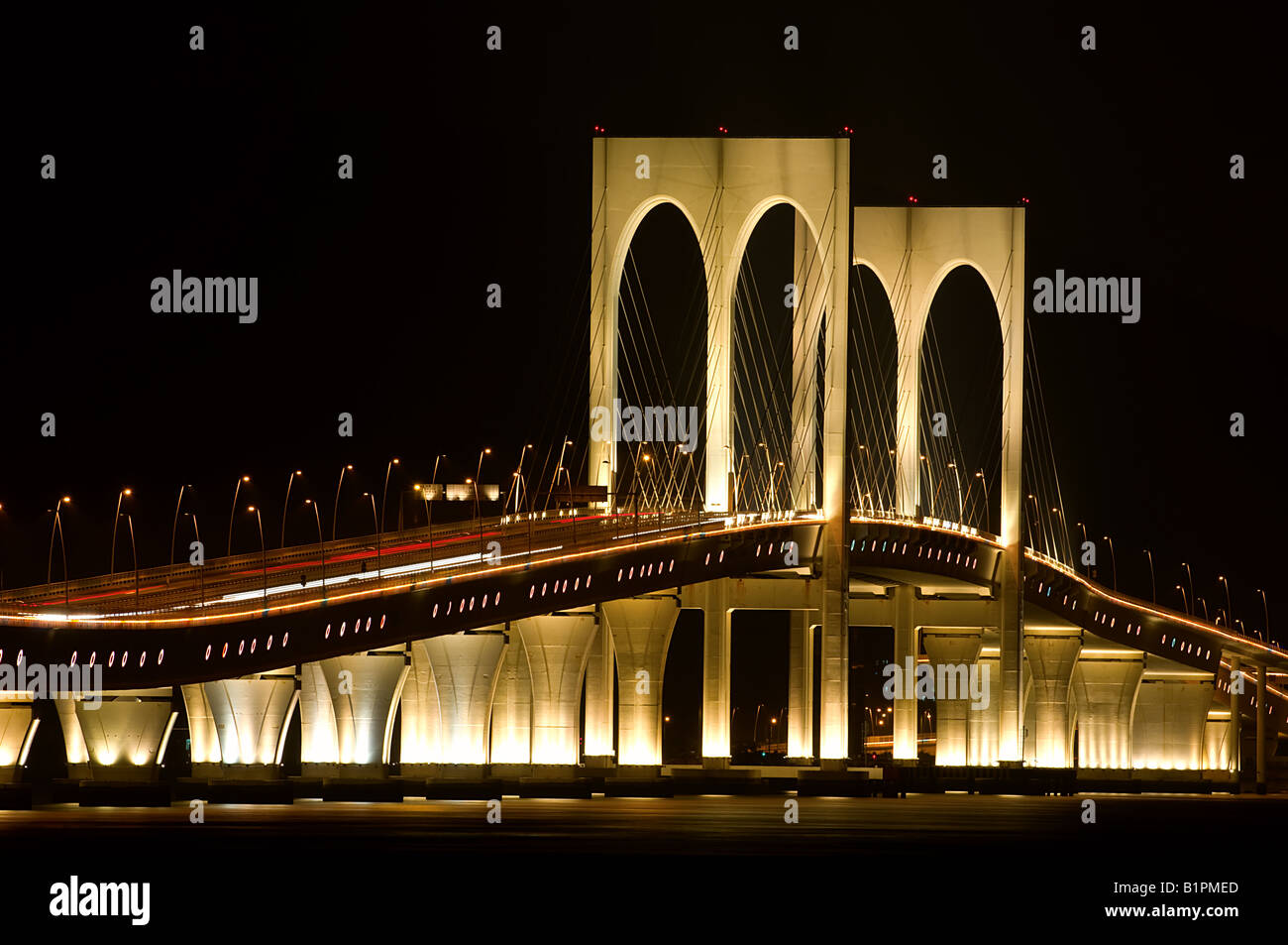 The Sai Wan bridge in Macau Stock Photo - Alamy