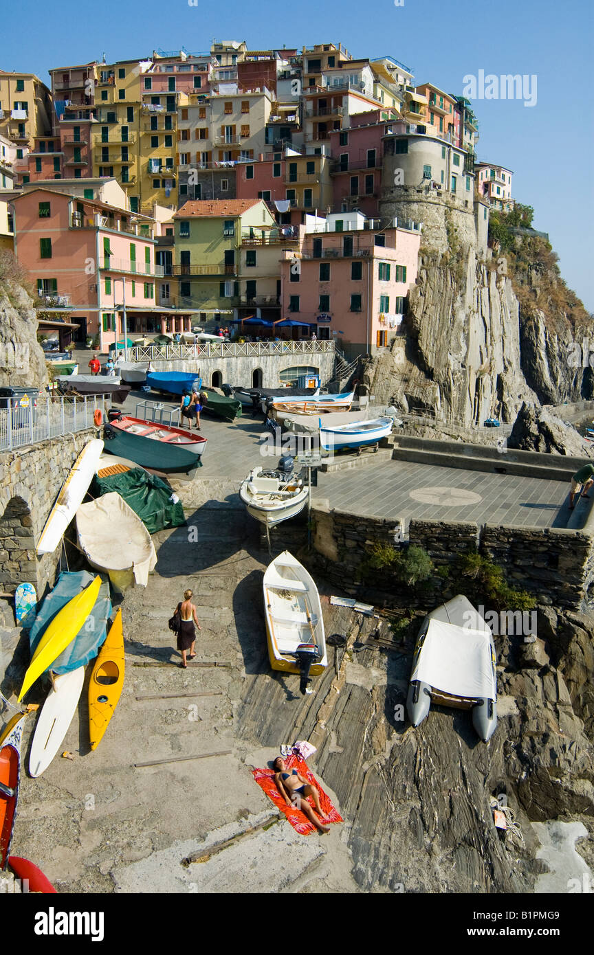 Bathing manarola hi-res stock photography and images - Alamy