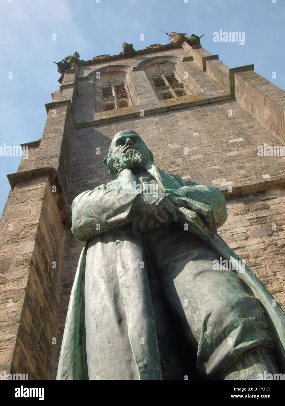 William Barnes statue Stock Photo - Alamy