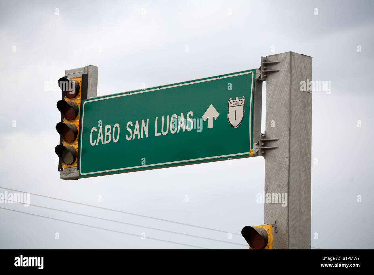 Cabo San Lucas, sign, Mexico Stock Photo - Alamy