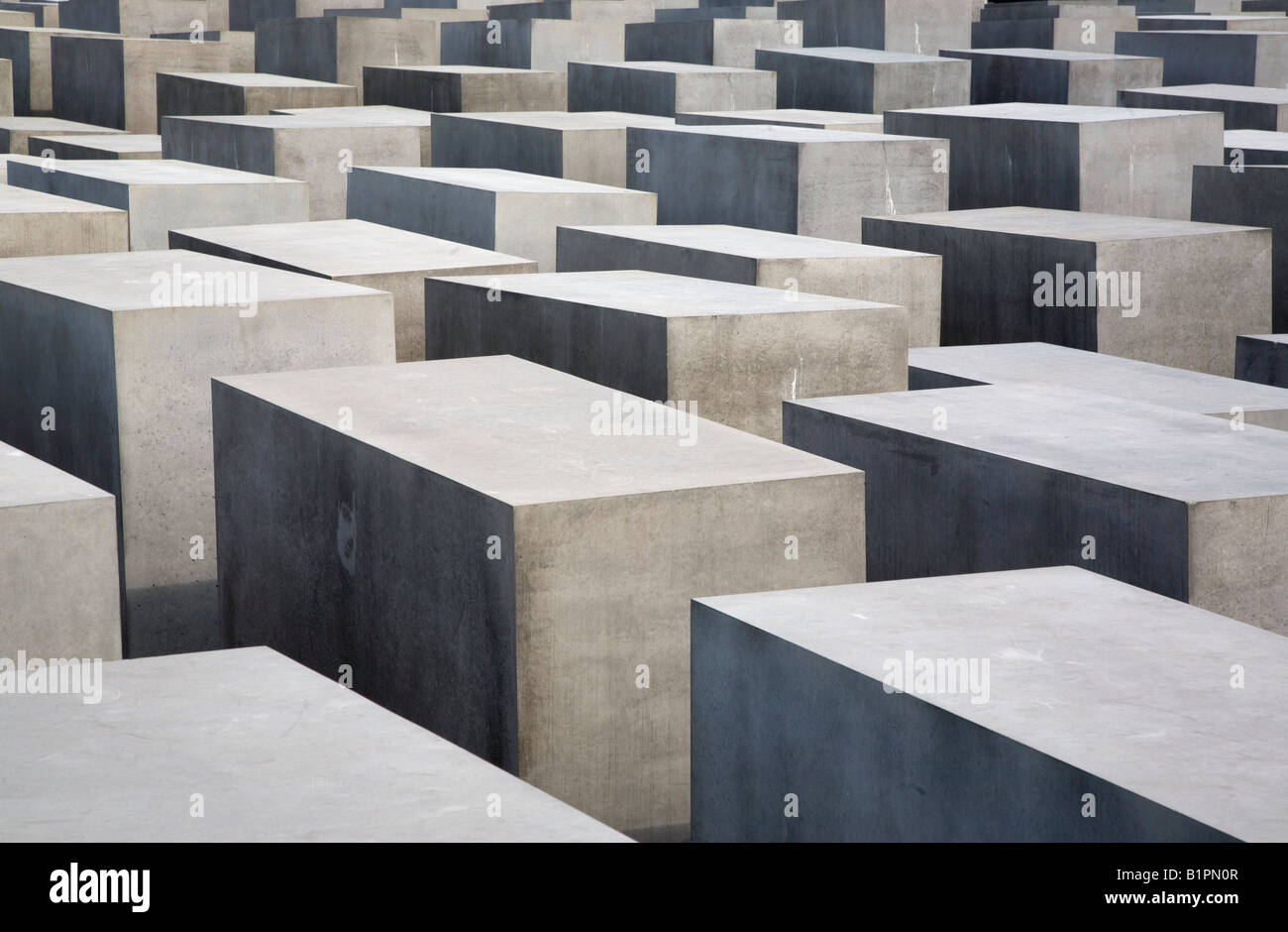The Holocaust memorial in Berlin Germany The contreversial monument was ...