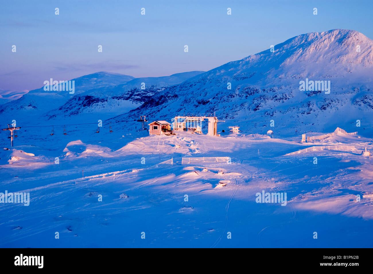 Riksgränsen ski hi-res stock photography and images - Alamy