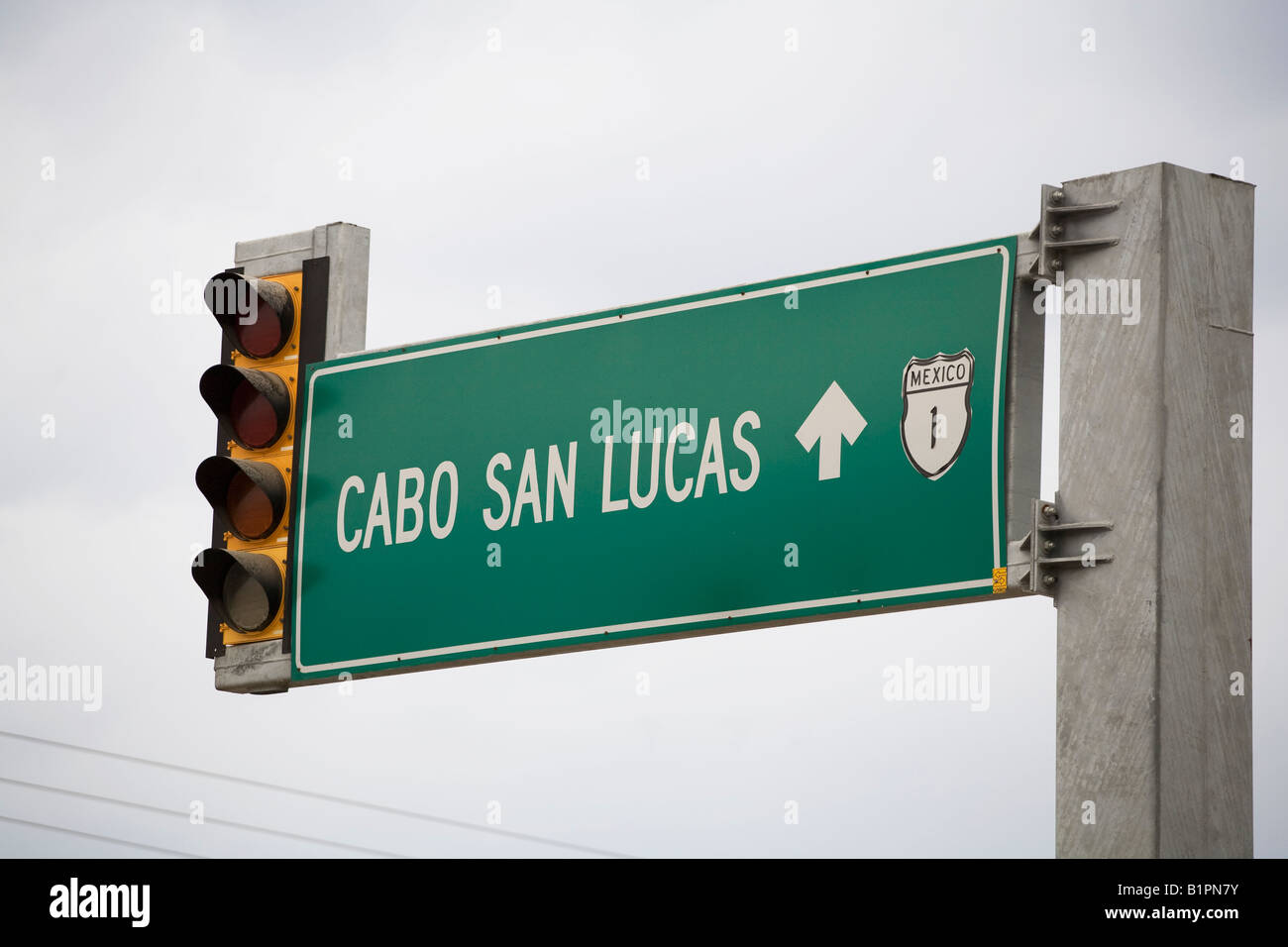 Cabo San Lucas, sign, Mexico Stock Photo - Alamy