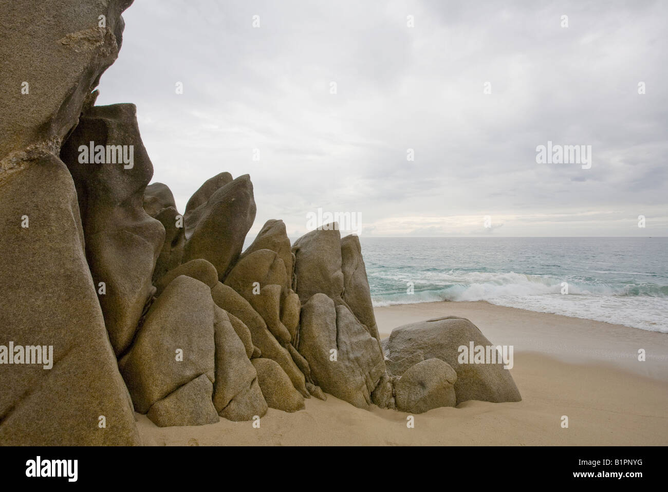 Beach in Cabo San Lucas, Mexico Stock Photo - Alamy