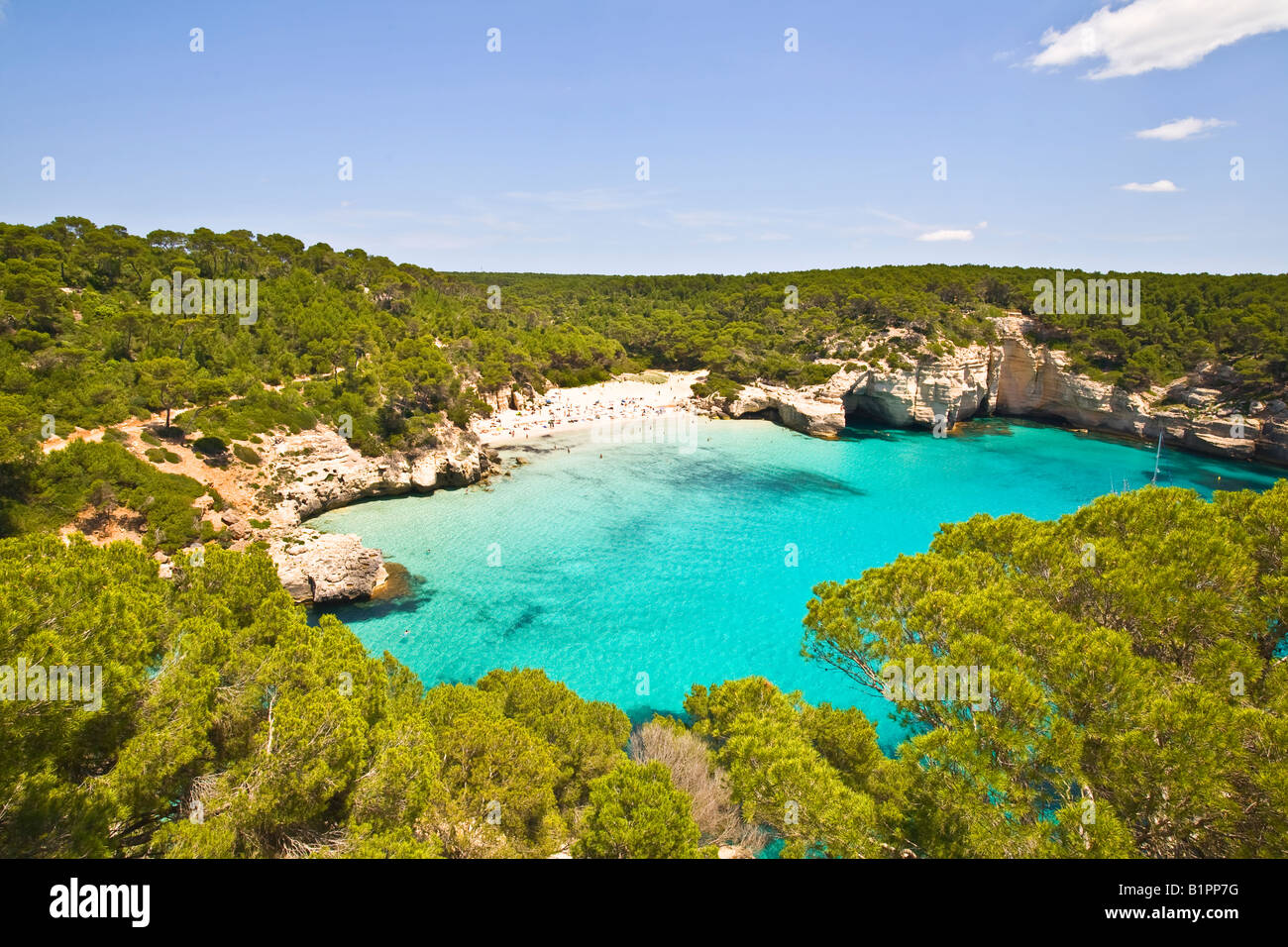 Cala mitjana beach hi-res stock photography and images - Alamy