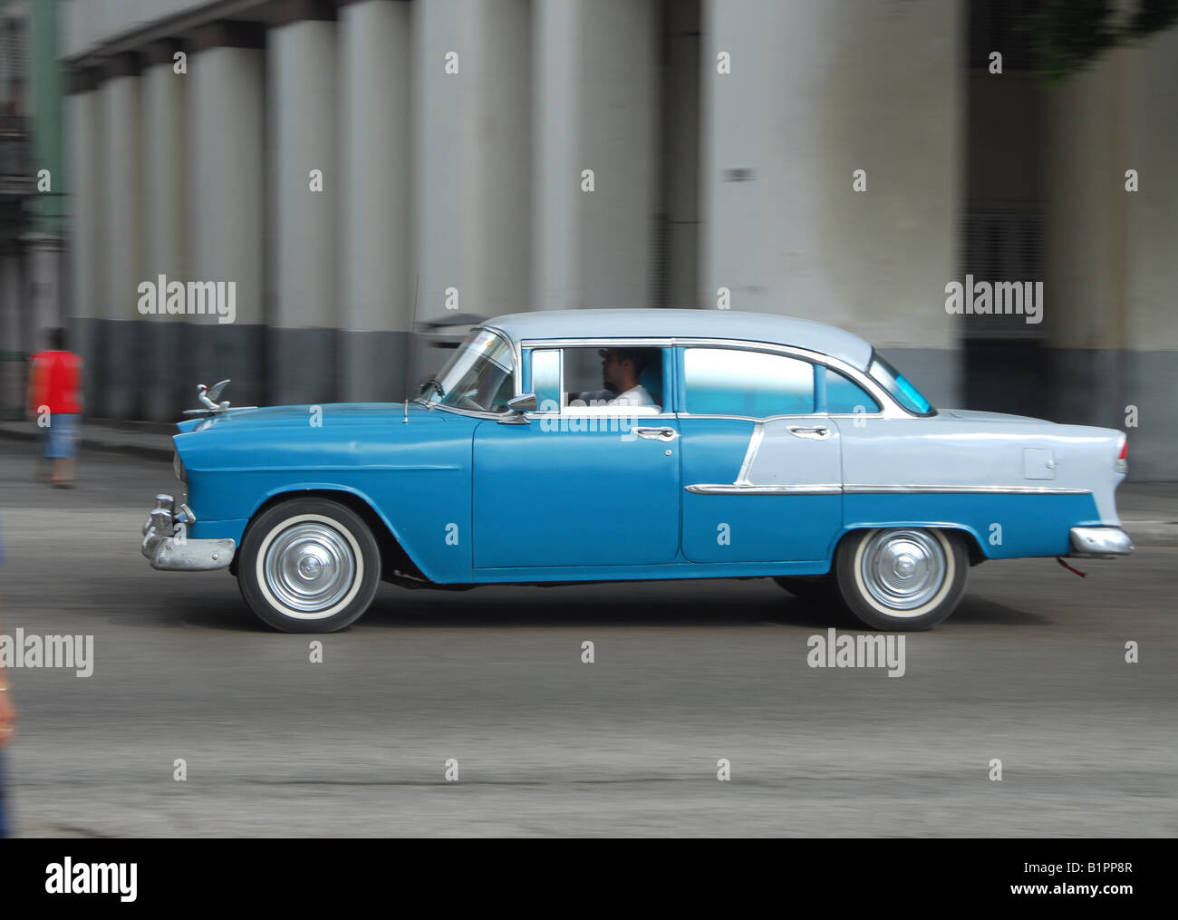 55 Chevy in Havana Cuba Stock Photo - Alamy