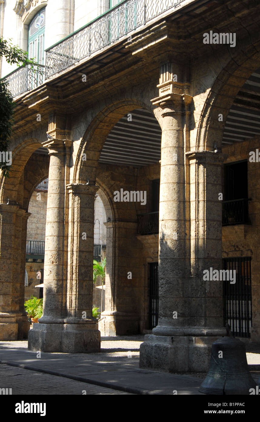 Spanish colonial architecture in Havana Cuba Stock Photo - Alamy