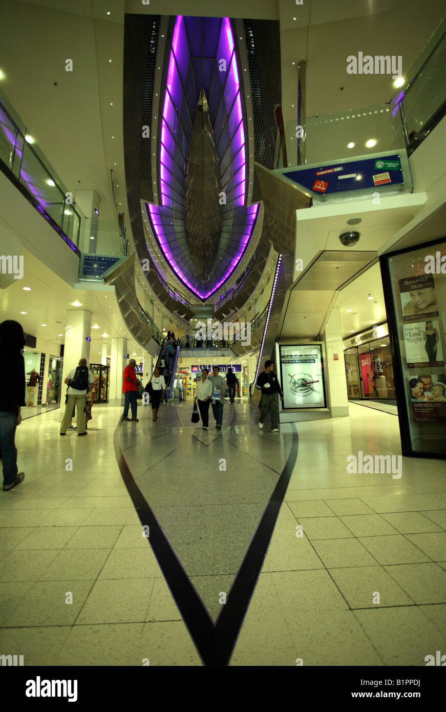 A shot of Oxford Street Plaza shopping centre Stock Photo - Alamy