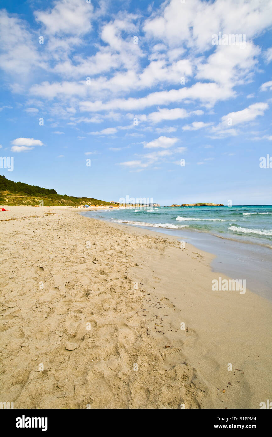 Binigaus Beach Menorca Minorca Stock Photo - Alamy