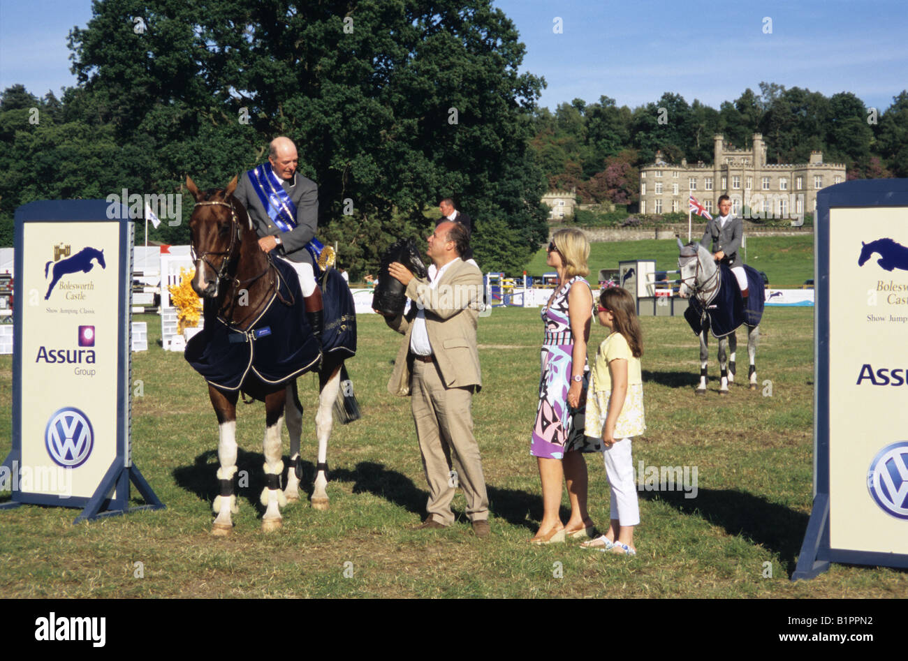 Bolesworth castle horse hi-res stock photography and images - Alamy