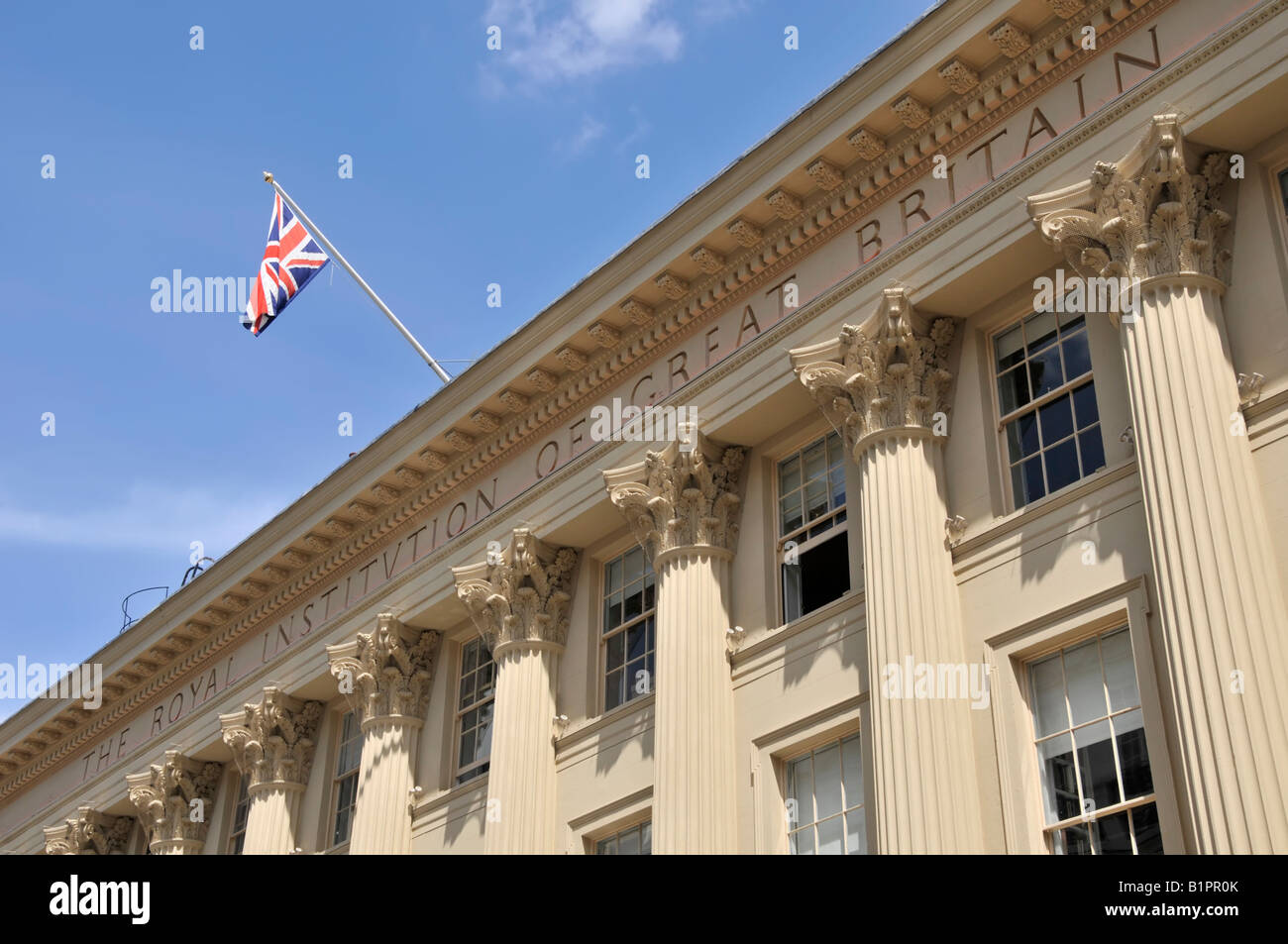 Royal Institution of Great Britain & Faraday Museum building facade at ...