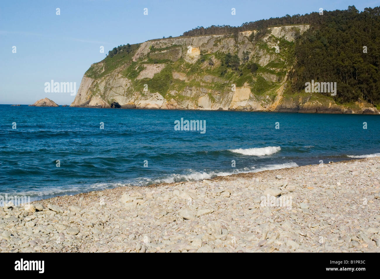 Concha de Artedo beach in Asturias region SPAIN Stock Photo - Alamy
