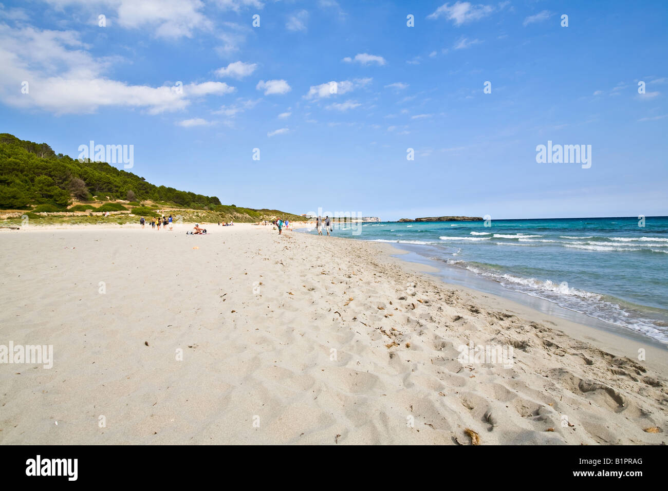 Binigaus Beach Menorca Minorca Stock Photo - Alamy