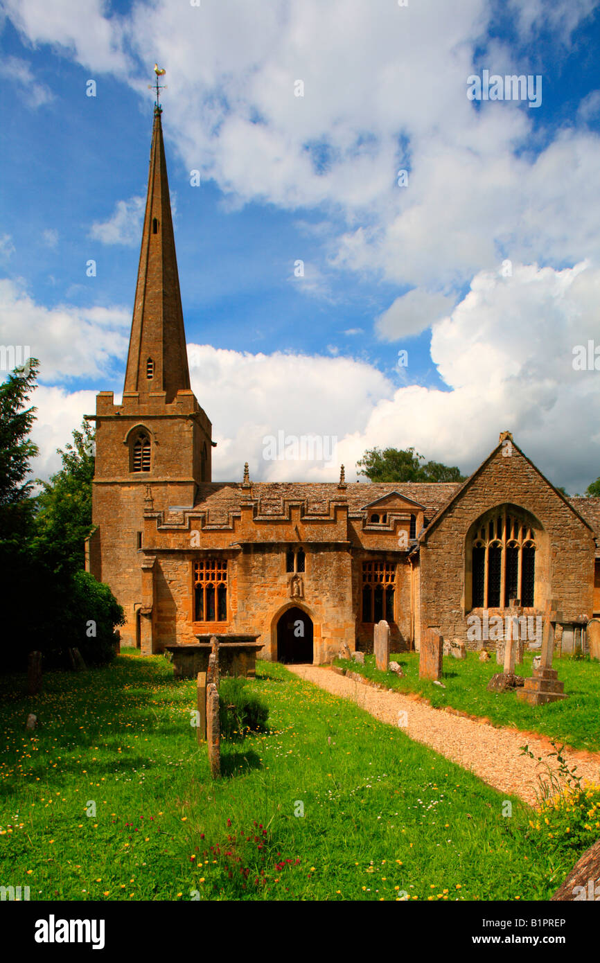 Parish Church Stanton Nr Broadway Worcestershire Cotswolds England UK ...