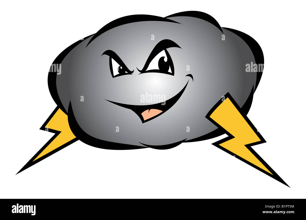 Storm cartoon Cut Out Stock Images & Pictures - Alamy