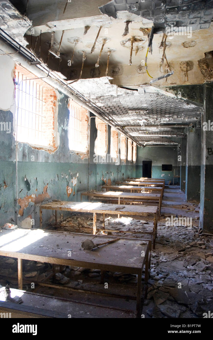 Abandoned prison of Carabanchel MADRID Spain Stock Photo - Alamy