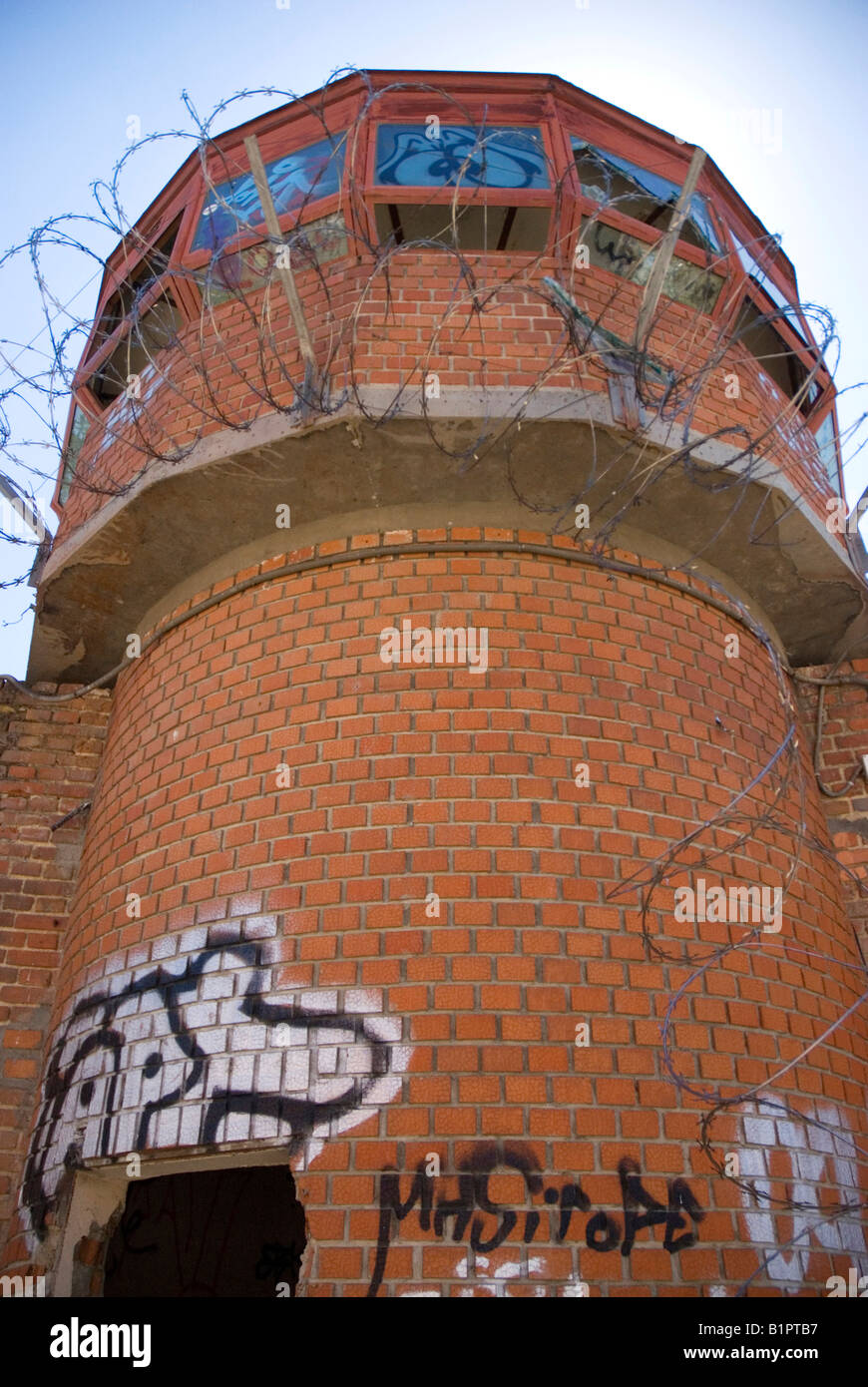 Abandoned prison of Carabanchel MADRID Spain Stock Photo - Alamy