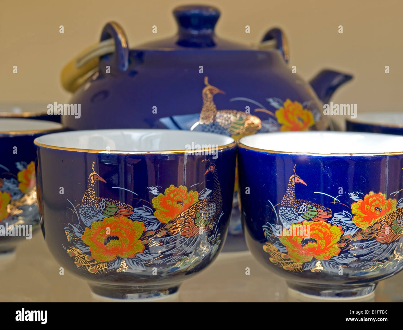 Floral design blue hi-res stock photography and images - Alamy