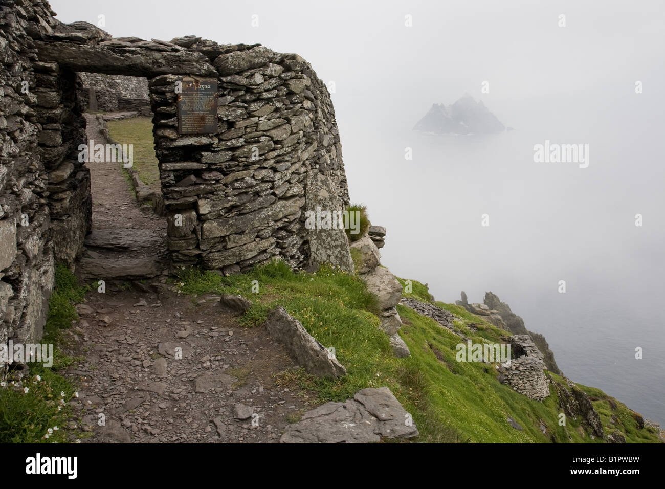 Michael skellig monastery hi-res stock photography and images - Alamy