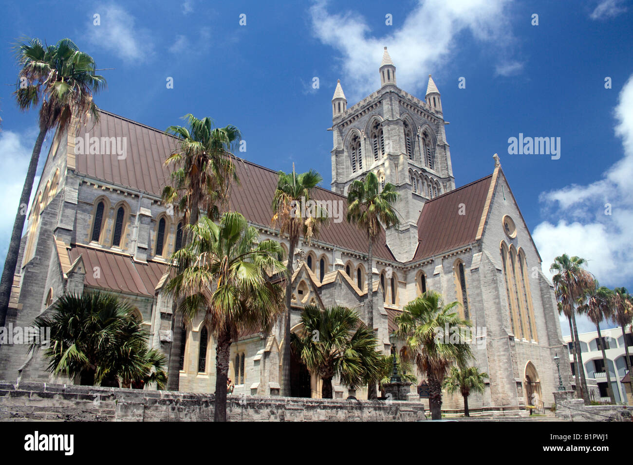 Cathedral of the Most Holy Trinity, Hamilton, Bermuda Stock Photo - Alamy