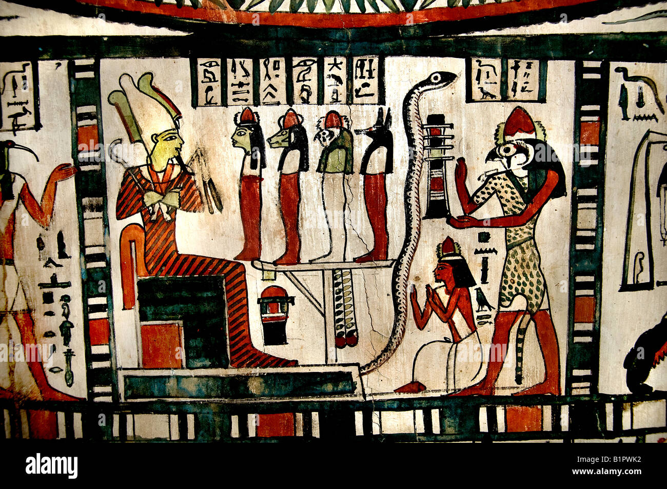 Coffin of Pasenhor Libyan Meshwesh group 22nd 23rd Dynasty 730 680 BC ...