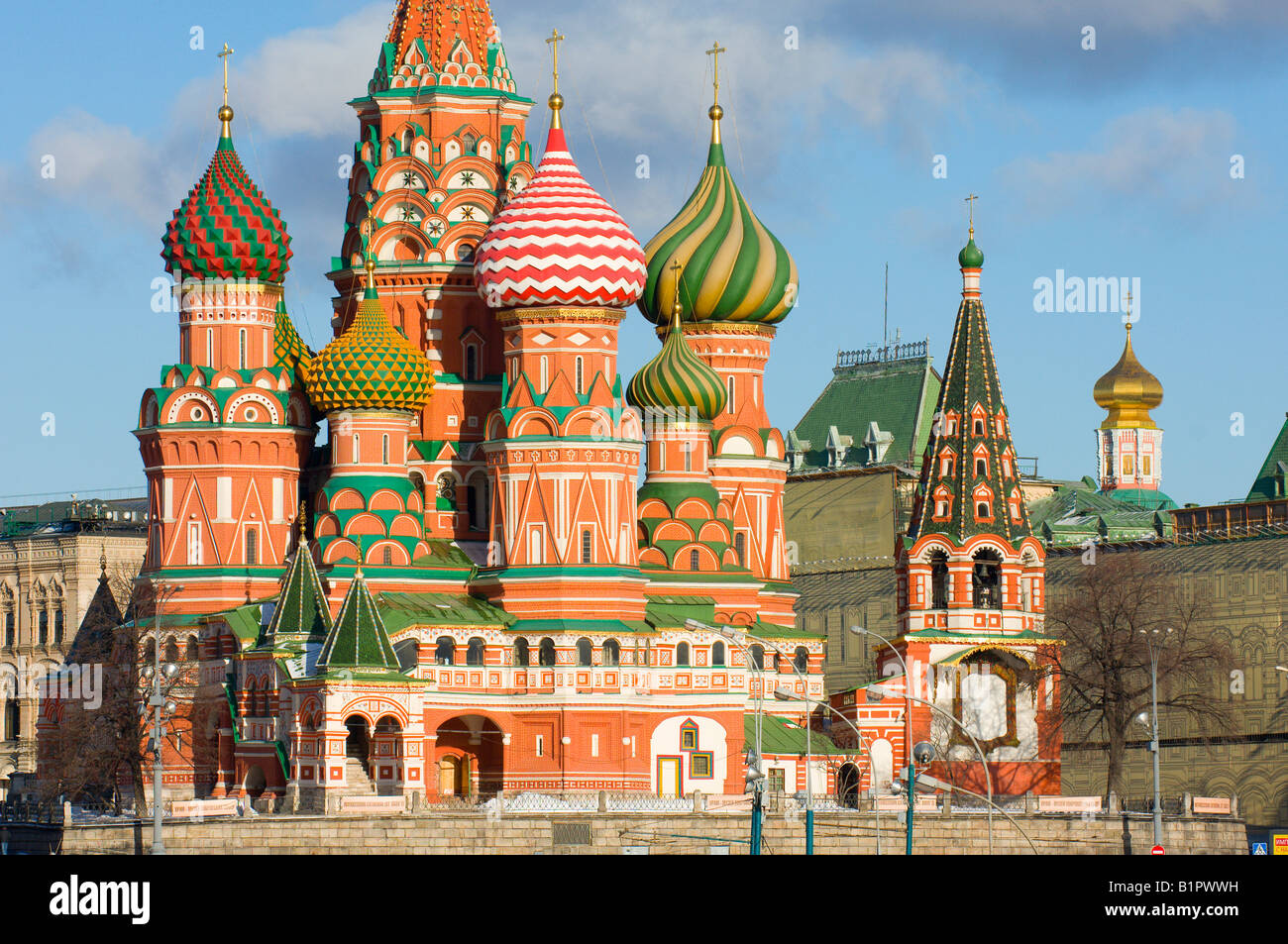 St Basils Cathedral Red Square Moscow Russia Stock Photo - Alamy