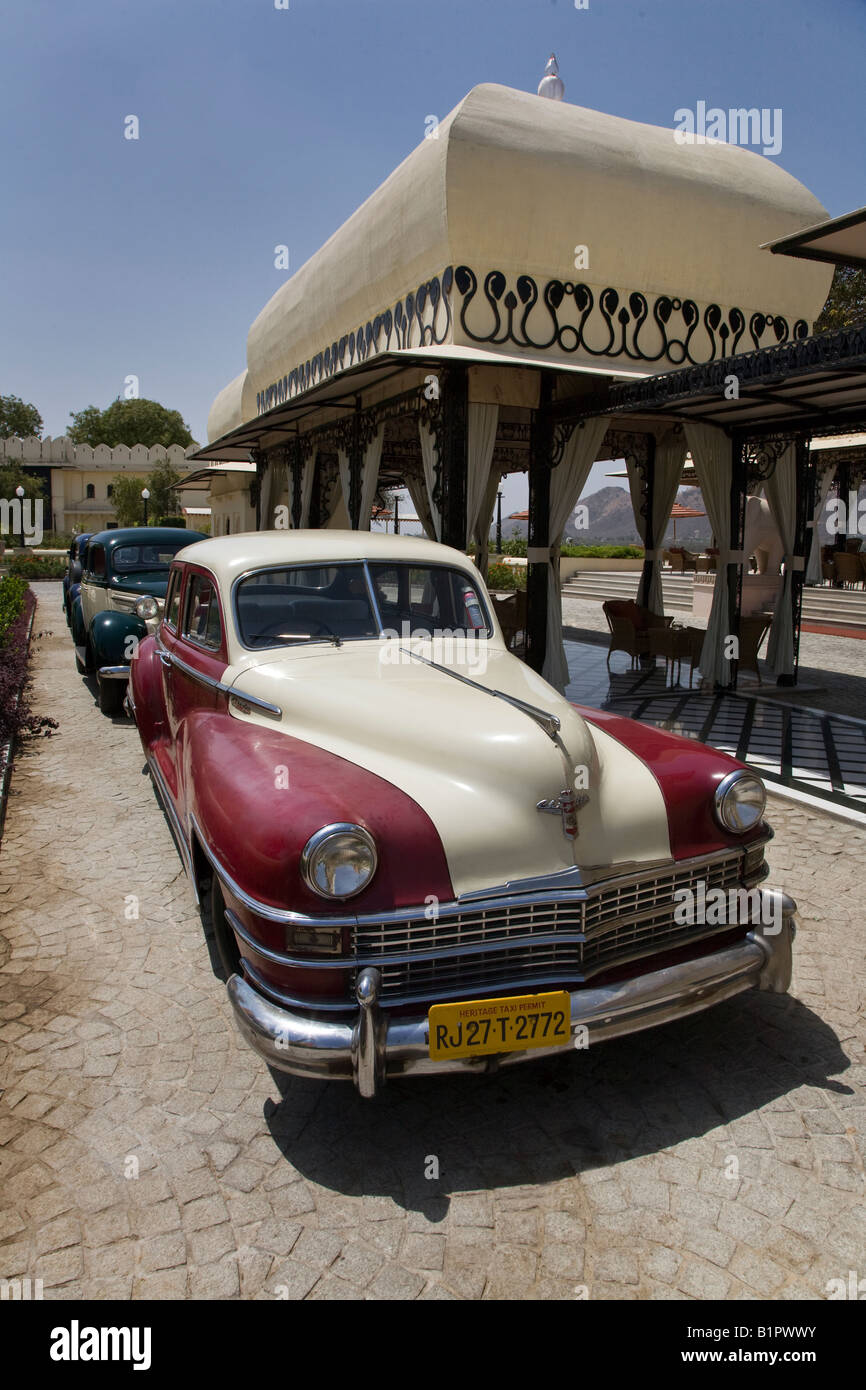 A VINTAGE 1950s CHRYSLER is available for guests at the CITY PALACE of ...
