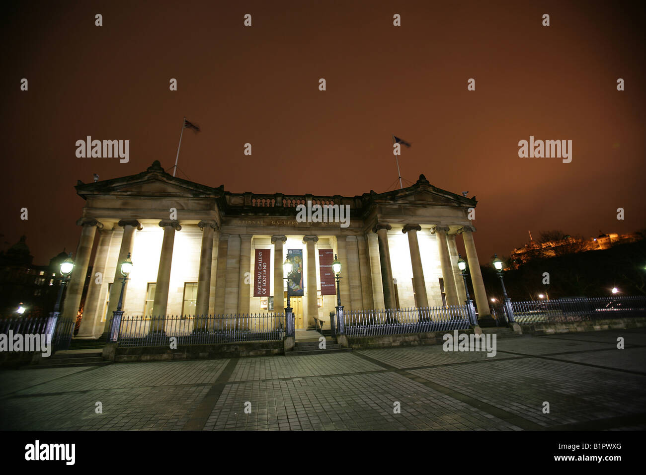 City of Edinburgh, Scotland. The William Henry Playfair designed ...