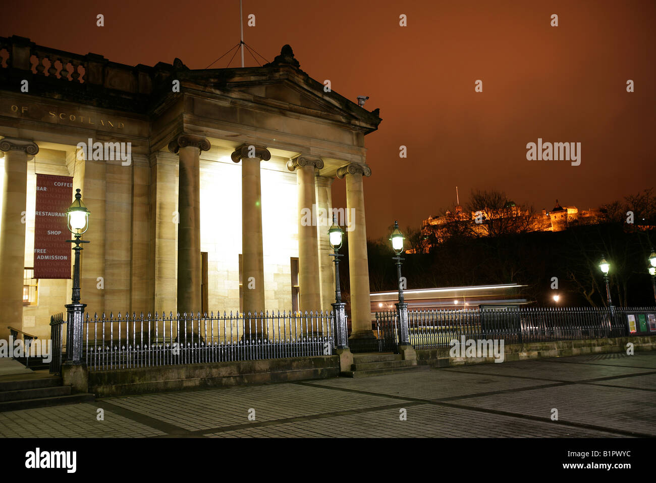 City of Edinburgh, Scotland. The William Henry Playfair designed ...