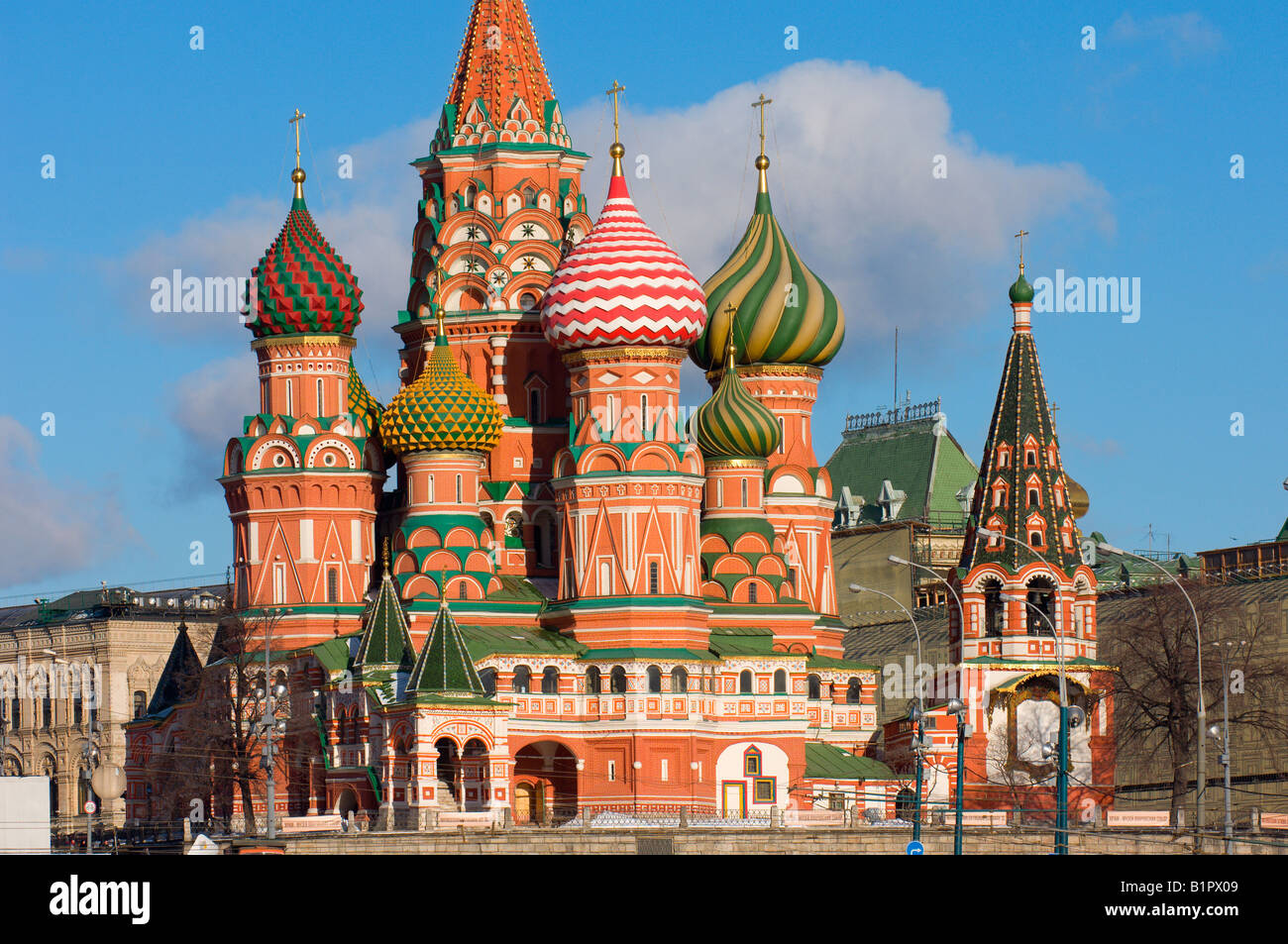 St Basils Cathedral Red Square Moscow Russia Stock Photo - Alamy
