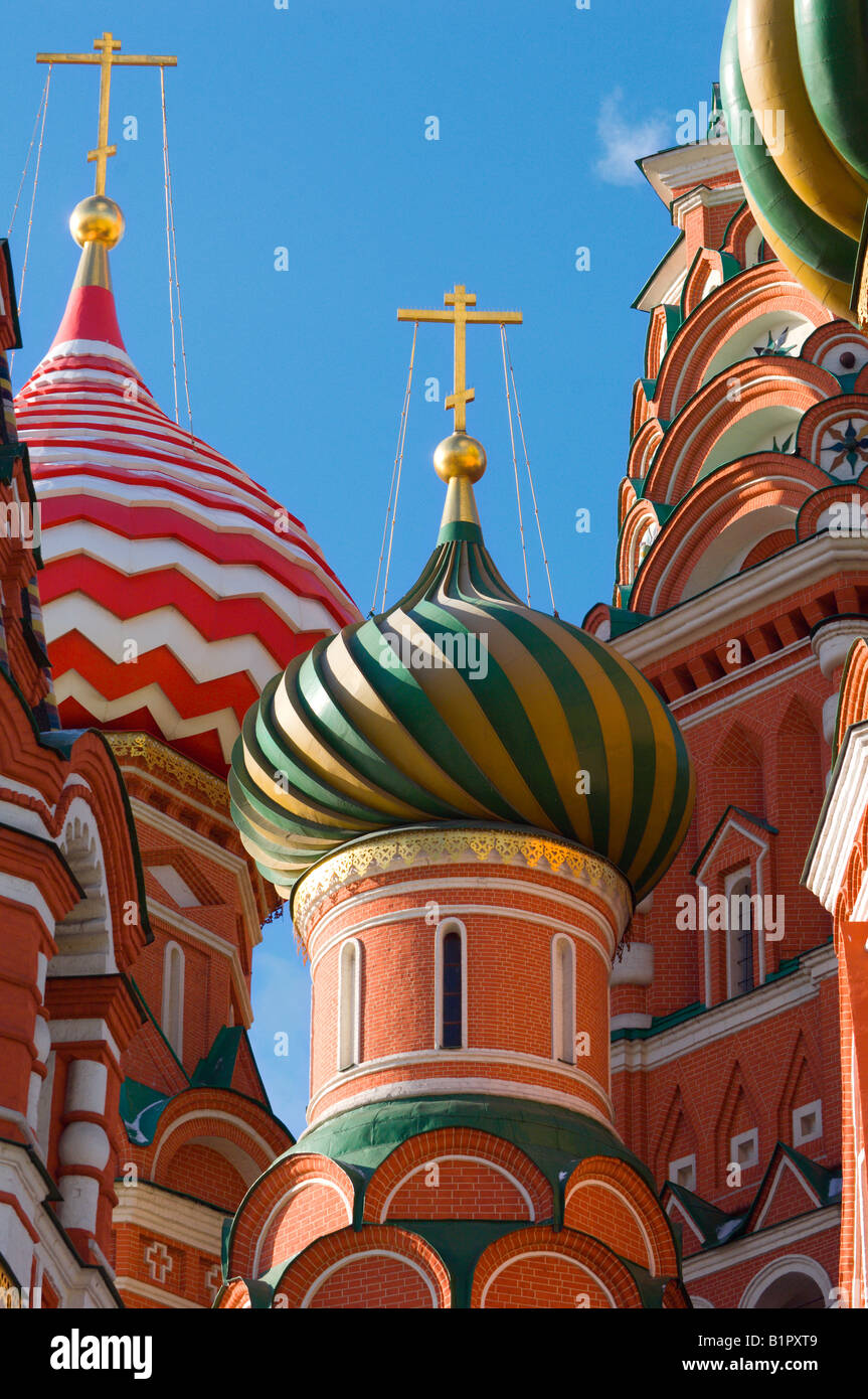 St Basils Cathedral Red Square Moscow Russia Stock Photo - Alamy