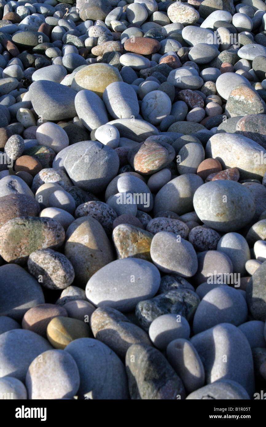 Pebbles on a beach Stock Photo - Alamy