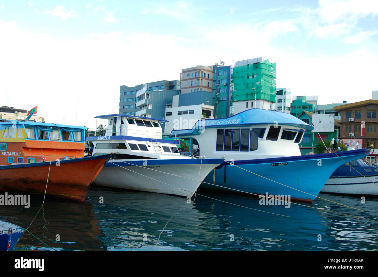 boats in colors Stock Photo - Alamy