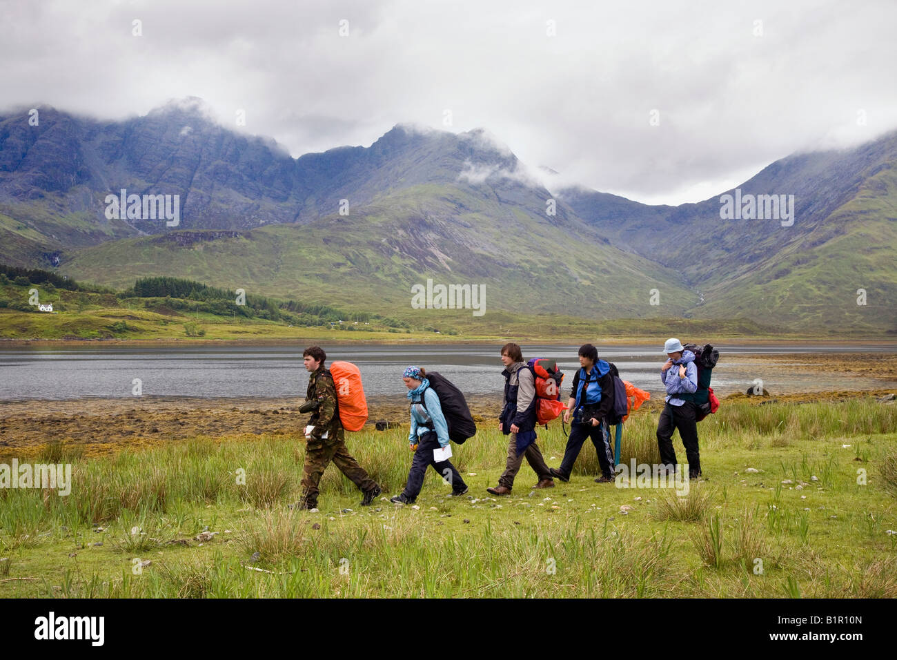Duke of edinburgh award walkers hi-res stock photography and images - Alamy