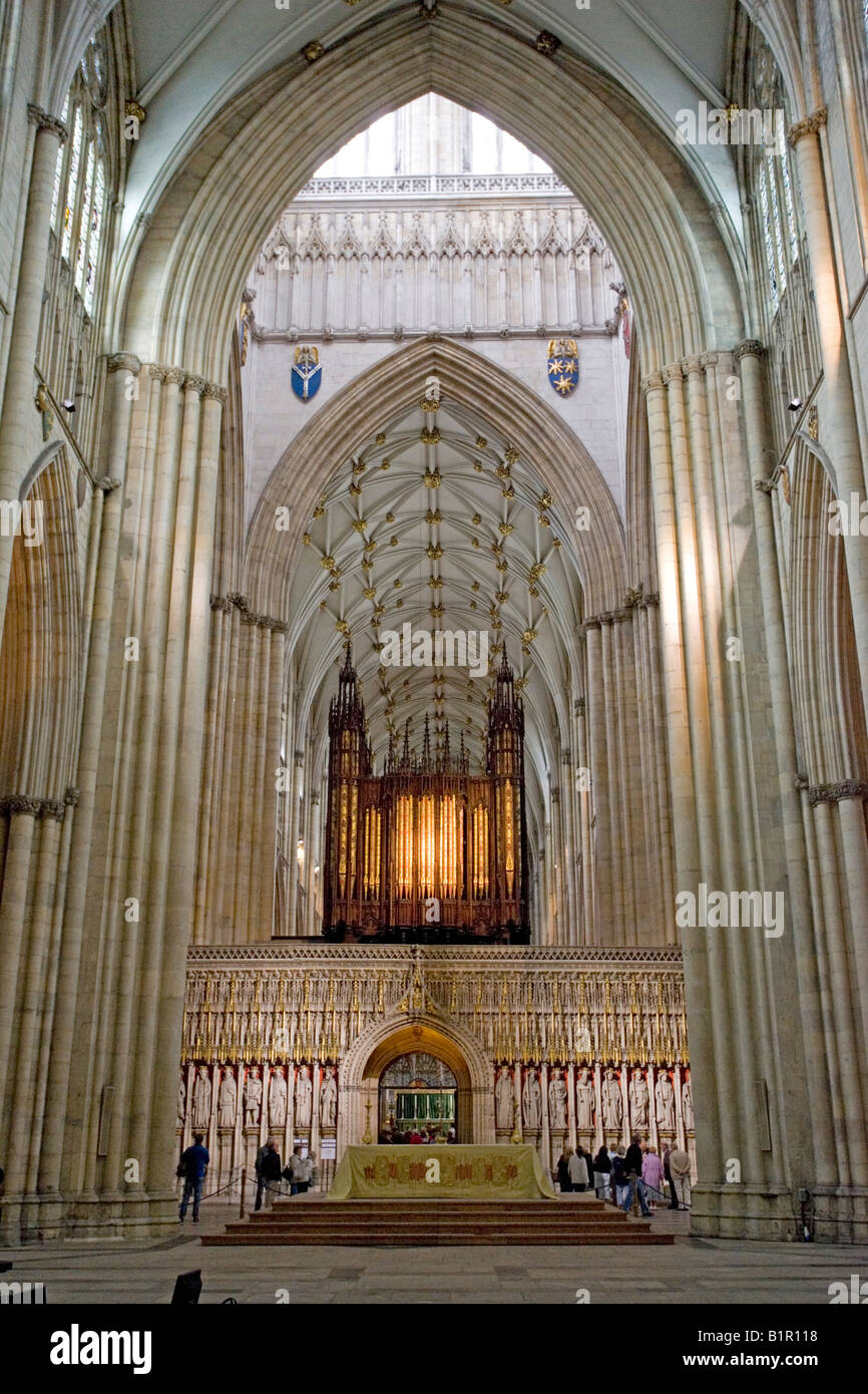 Inside minster hi-res stock photography and images - Alamy