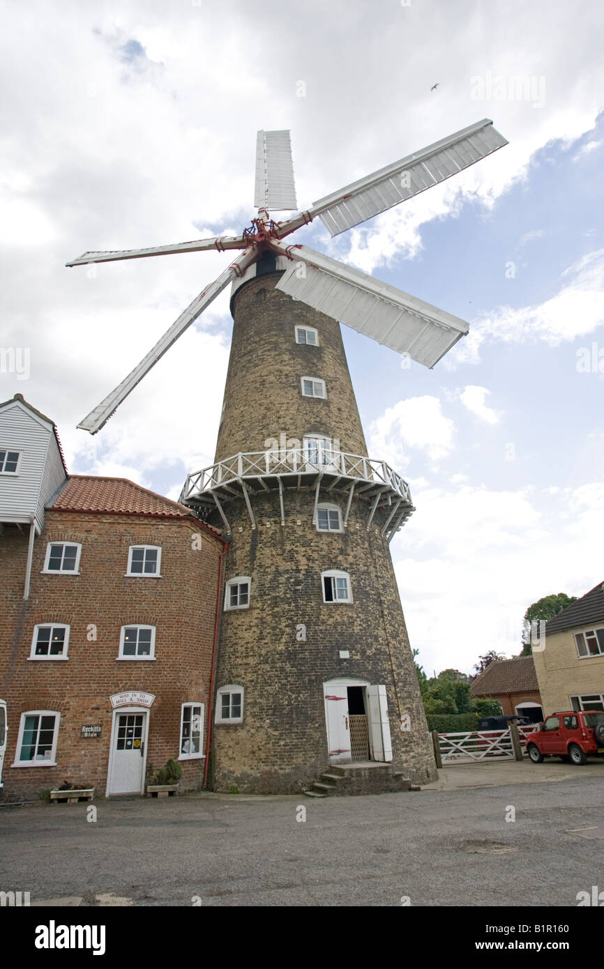 Maud Foster windmill Boston Lincolnshire UK Stock Photo - Alamy