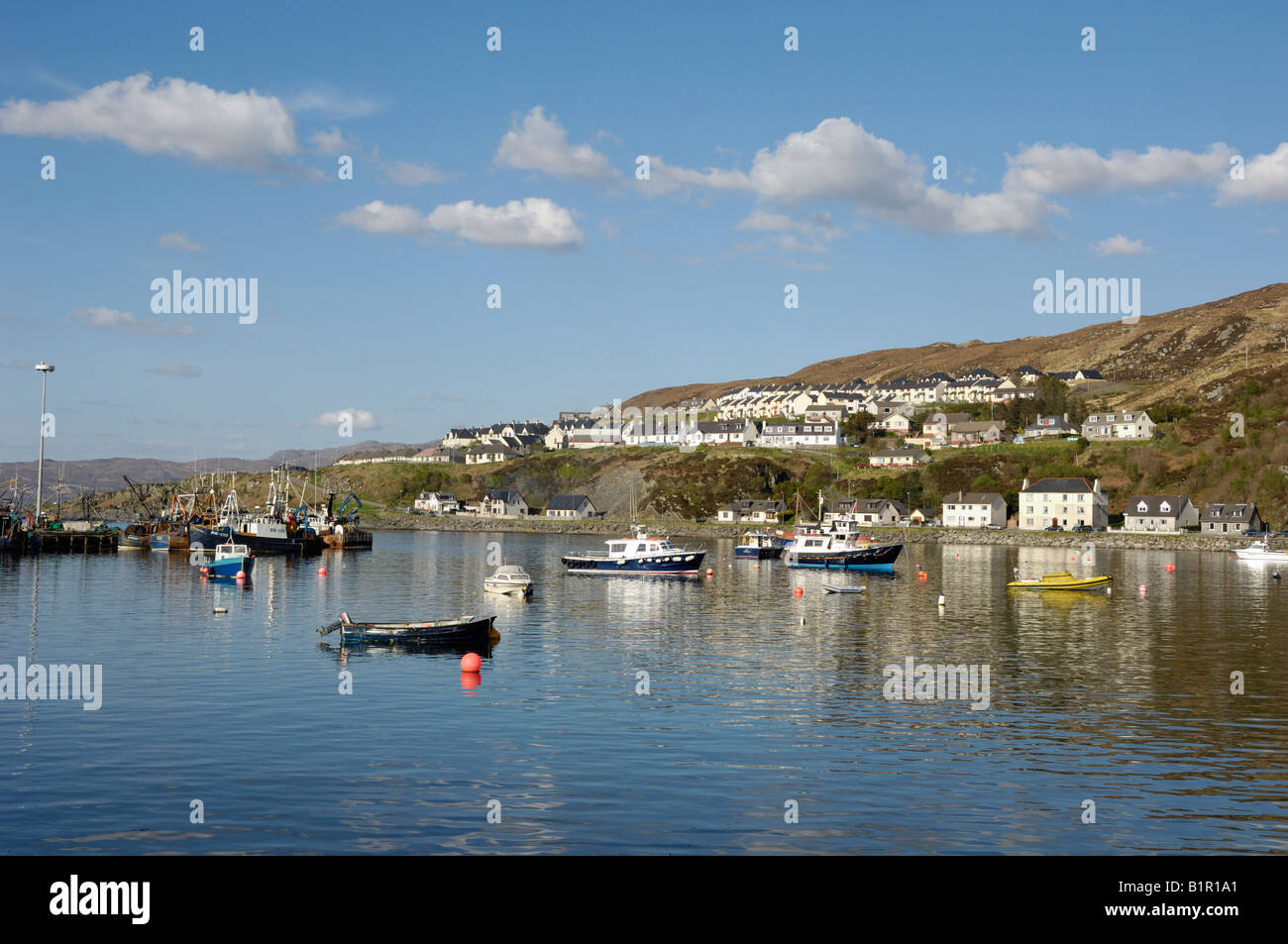Mallaig harbour, Highlands, Scotland Stock Photo - Alamy