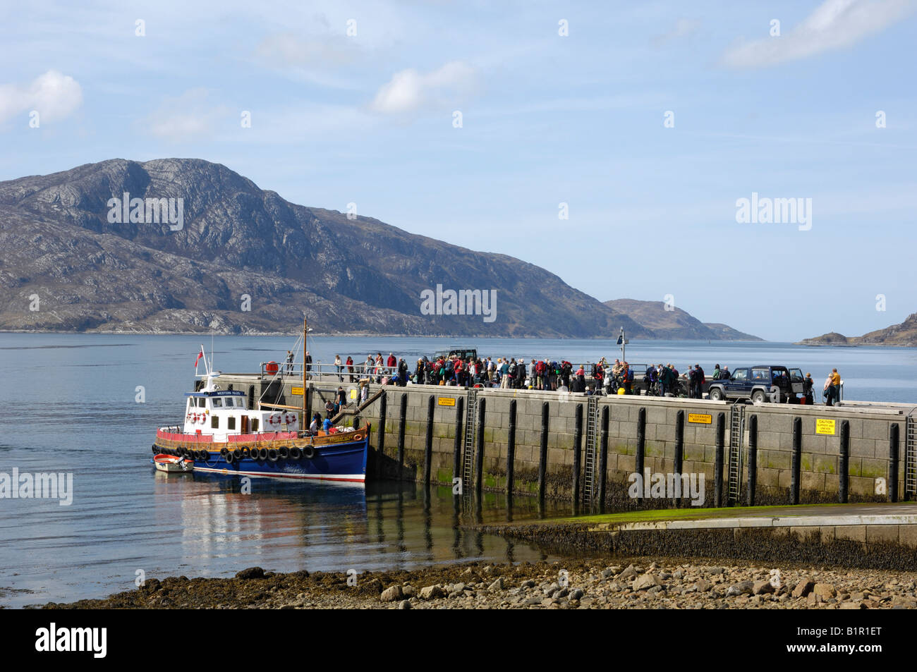 Ferry to Knoydart, Highlands, Scotland Stock Photo - Alamy