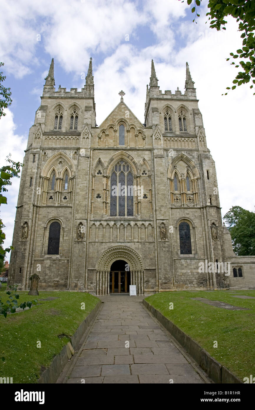 Selby Abbey Yorkshire UK Stock Photo - Alamy