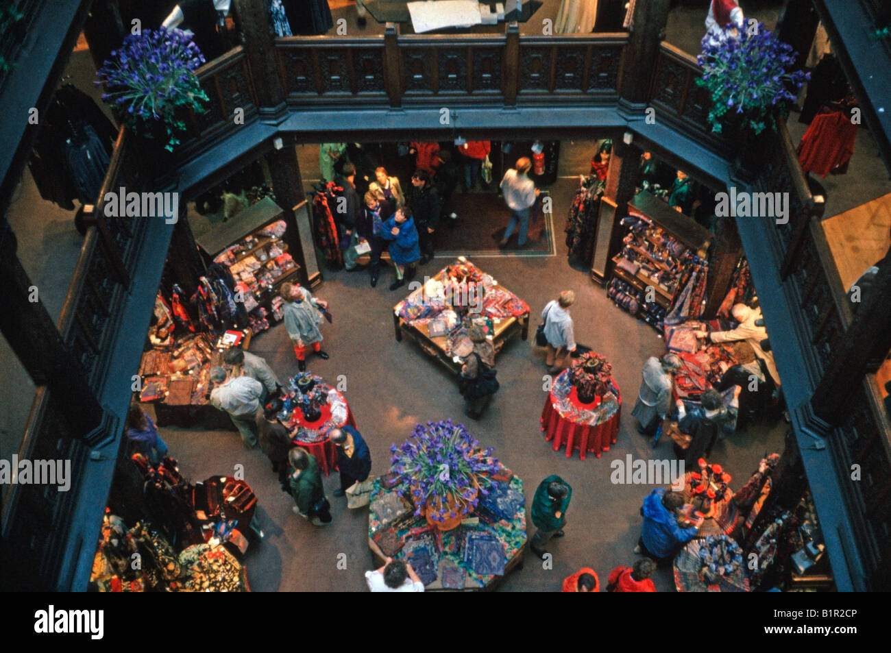 main atrium at liberty shop Stock Photo - Alamy
