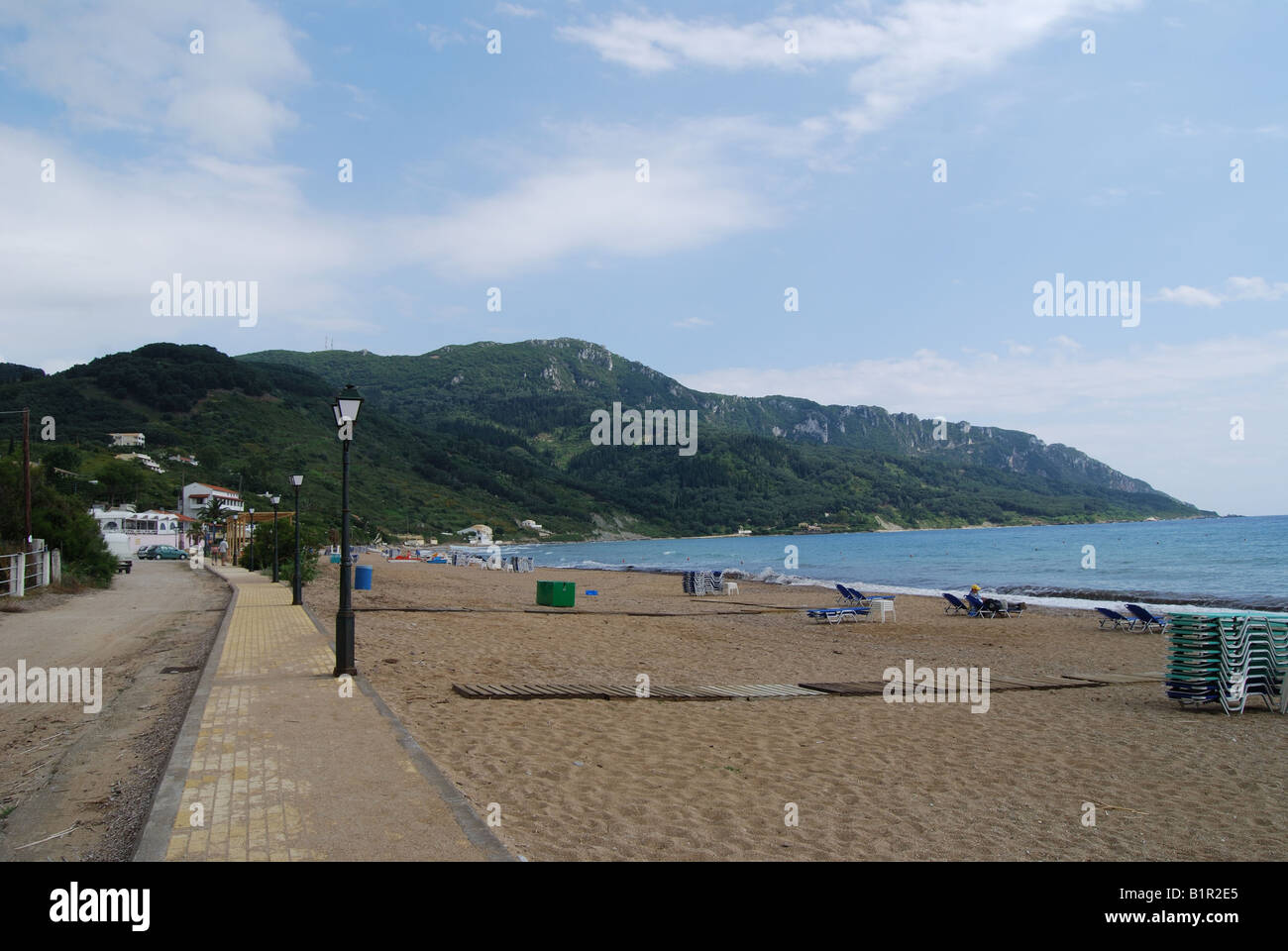 Agios Stefanos Beach, Corfu, Greece Stock Photo - Alamy