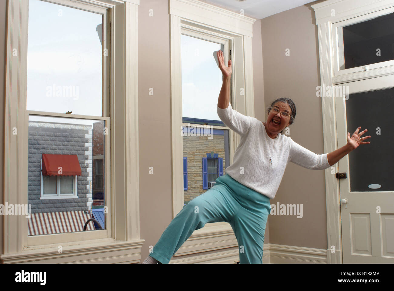 Body Language extreme behavior Stock Photo - Alamy