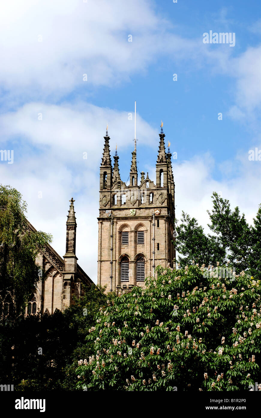St. Mary`s Church, Warwick, Warwickshire, England, UK Stock Photo - Alamy